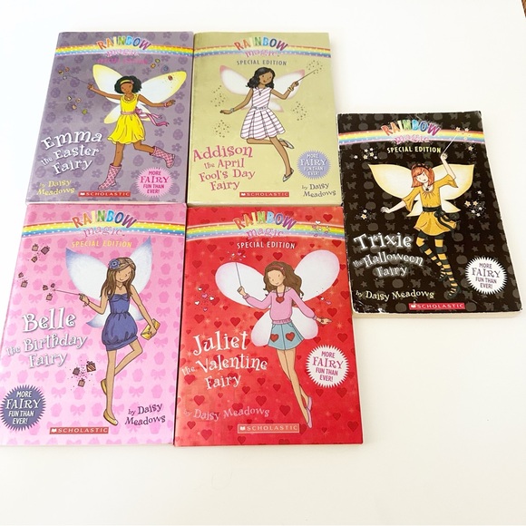 Scholastic | Other | Rainbow Magic Fairy Book Special Edition Set By ...